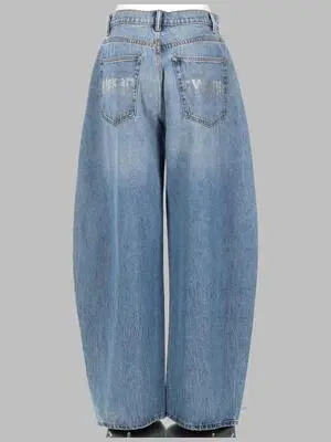 Alexander Wang Logo Embellished Denim Jeans