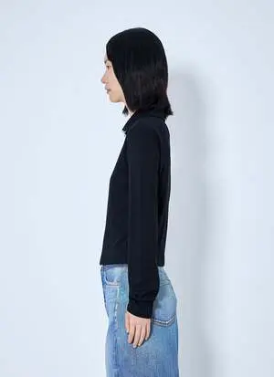 Our Legacy Slim Zip Longsleeve Top