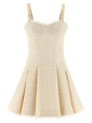 Balmain Conchiglie' Dress - White