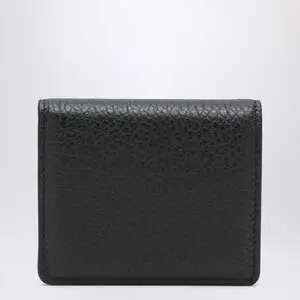 MAISON MARGIELA Four Stitches Compact Grained Leather Card Holder