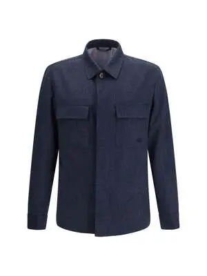 Etro Pure Wool Jacket - Blue