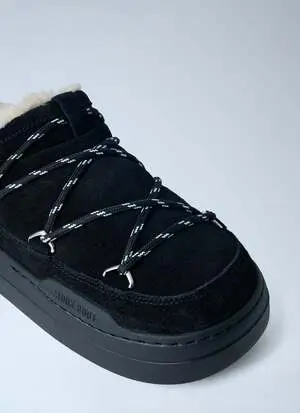 Moon Boot Maison Margiela Suede Tabi Mule Sandals