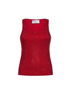 Giuseppe Di Morabito Crystal-embellished Tank Top