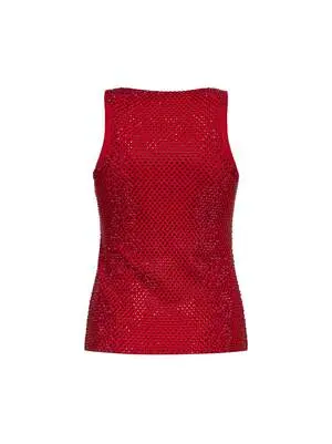Giuseppe Di Morabito Crystal-embellished Tank Top