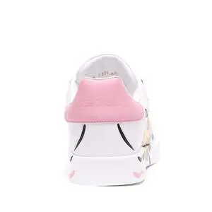 Dolce & Gabbana Light Strobel Portofino Sneakers - White
