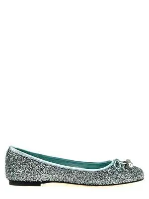 JIMMY CHOO Elme' Ballet Flats - Green