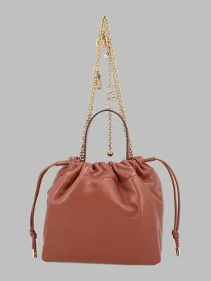 Chloé Icons Small Leather Shoulder Bag - Brown