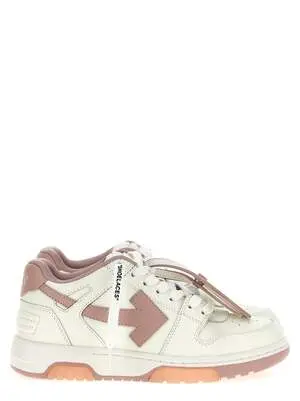 Off-White Out Of Office Leather Sneakers - Pink