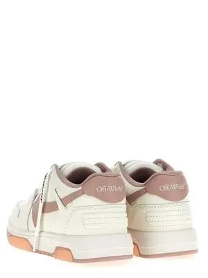 Off-White Out Of Office Leather Sneakers - Pink