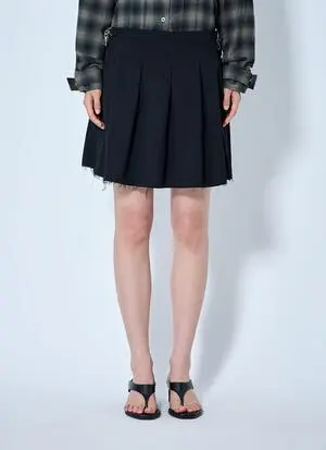 Our Legacy Object Mini Skirt - Black