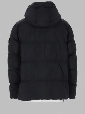 Stone Island Crinkle Reps Puffer Jacket - Blue