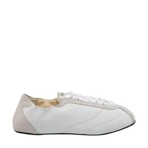 Repetto Silk Tennis Sneakers - White