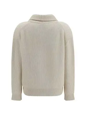 FORTE_FORTE Wool And Cashmere English Rib Cardigan