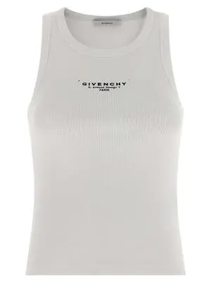 Givenchy Logo Top - White
