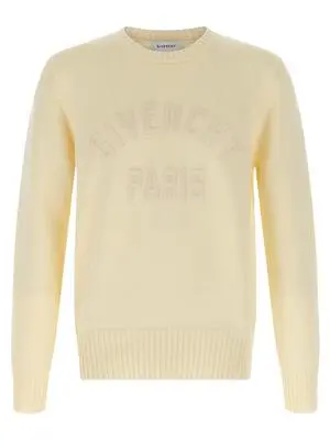 Givenchy Logo Sweater - Cream