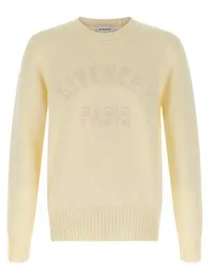 Givenchy Logo Sweater - Cream