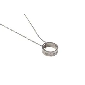 MAISON MARGIELA Numeric Logo Ring Necklace