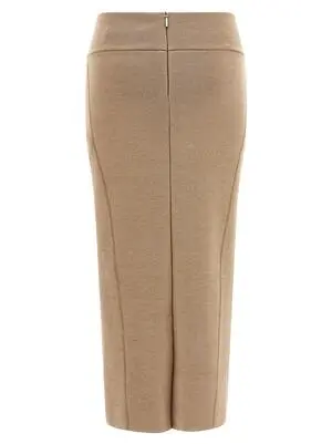 Jacquemus La Jupe Maille Doppio' Skirt