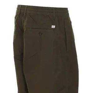 C.P. COMPANY Micro-reps Pants With Lens Logo
