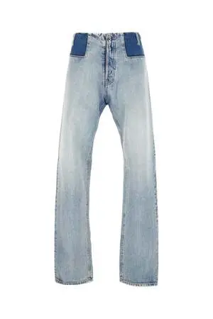 MAISON MARGIELA Straight Leg Jeans - Multicolor