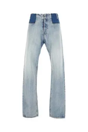 MAISON MARGIELA Straight Leg Jeans - Multicolor