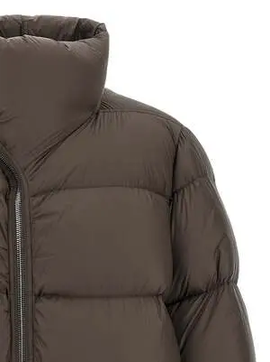 Rick Owens Quilted Down Jacket - Brown