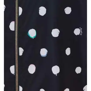 Fendi Print Dots Zipped Skirt