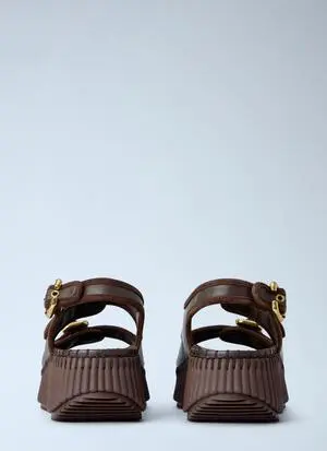 Chloé Nama Wedge Sandals