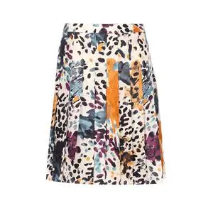 Fendi Falena Print Skirt - Multicolor
