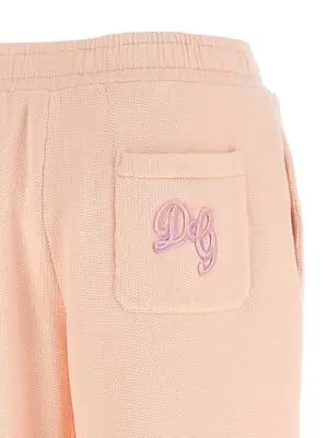 Dolce & Gabbana Logo Embroidery Joggers