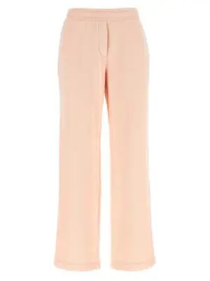 Dolce & Gabbana Logo Embroidery Joggers - Pink