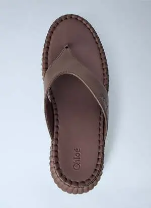 Chloé Nama Wedge Sandals