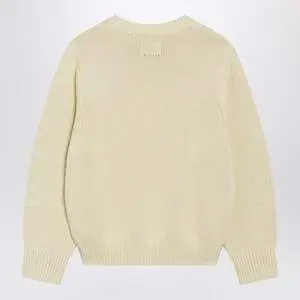 TOTEME Cotton Crewneck Sweater - Yellow