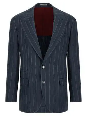 Brunello Cucinelli Tailor' Blazer - Blue