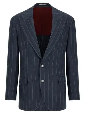 Brunello Cucinelli Tailor' Blazer - Blue