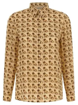 Valentino Garavani Petit Charles Print Shirt - Cream