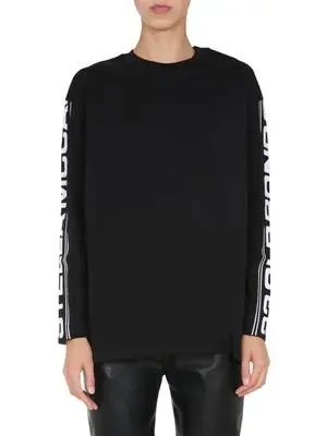 Stella McCartney Round Neck T-shirt - Black