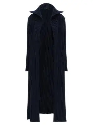 Balenciaga Ribbed Cardigan - Blue