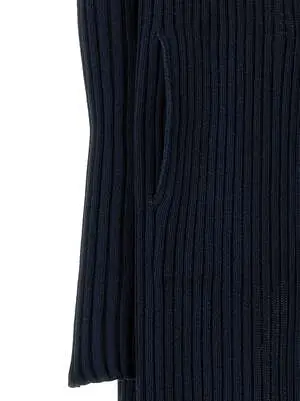 Balenciaga Ribbed Cardigan - Blue
