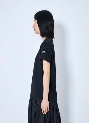 Moncler Logo Embroidered T-shirt