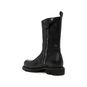 Rick Owens Leather Calf-length Boots