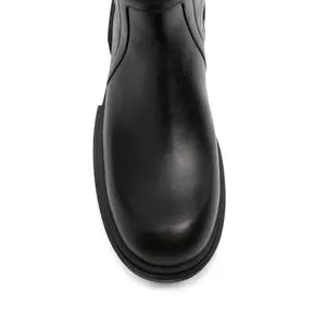 Rick Owens Leather Calf-length Boots