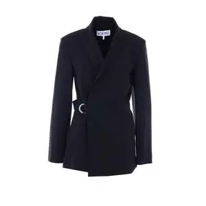 LOEWE Loewe Women Wool Draped Jacket