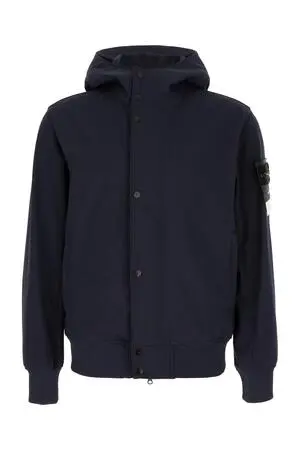 Stone Island Hooded Bomber Jacket - Multicolor