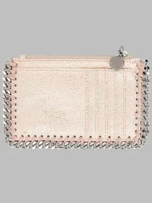 Stella McCartney Falabella Zip Card Holder - Pink