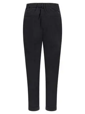Kiton Stretch Cotton Poplin Pants