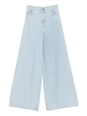 Max Mara Flared Leg Denim Jeans - Multicolor