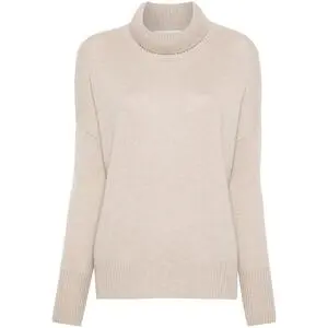 LISA YANG Neutrals Knitwear Jumpers - Cream