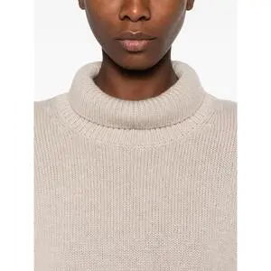 LISA YANG Cashmere Roll Neck Jumper