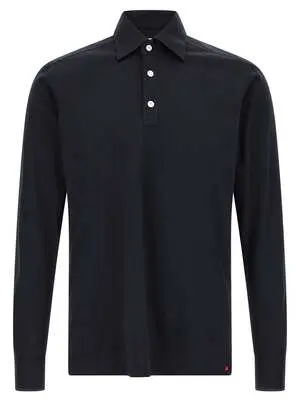 Kiton Positano' Polo Shirt - Blue